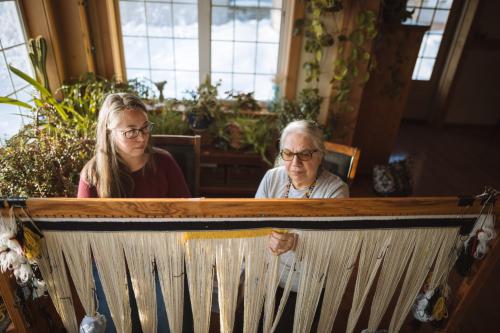 Chilkat Weaving Project Kicks Off With Focus On Salmon And Sharing